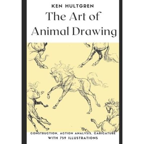 Ken Hultgren | Other | The Art Of Animal Drawing Construction Action ...